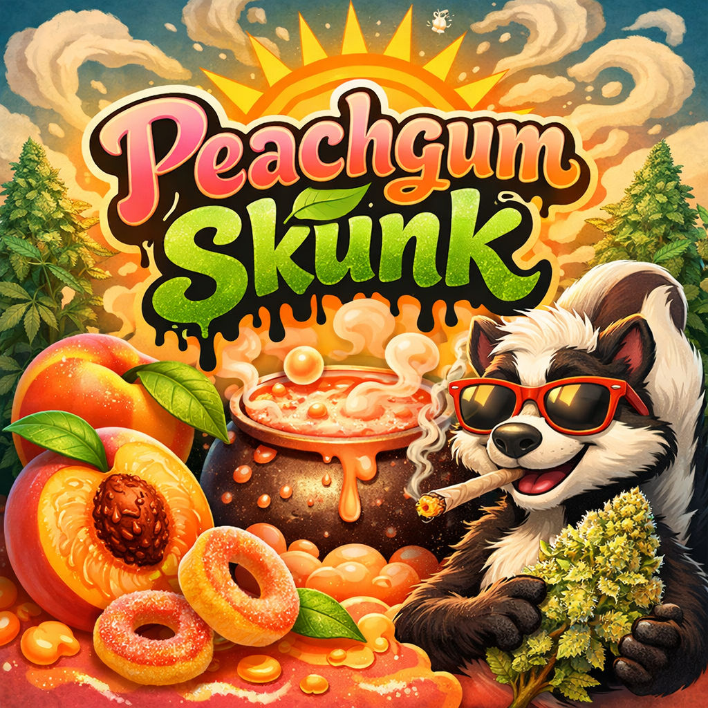 Peachgum Skunk – Peach Pistils #23 x (Bubblegum x Skunk)